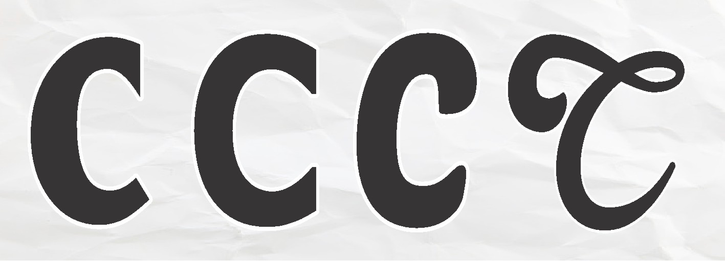Letras C para imprimir - Letras para imprimir