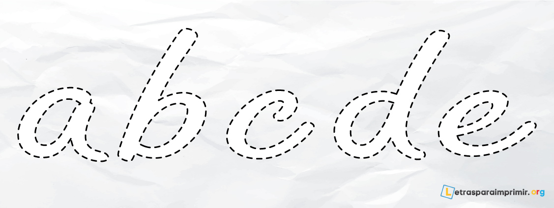 Letras para recortar - Letras para imprimir