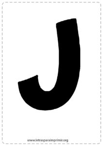 Letras Negras para imprimir - Letras para imprimir