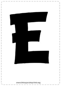 Letras Negras para imprimir - Letras para imprimir