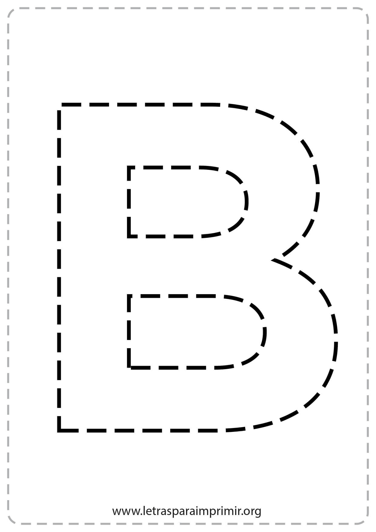 Letras para recortar - Letras para imprimir