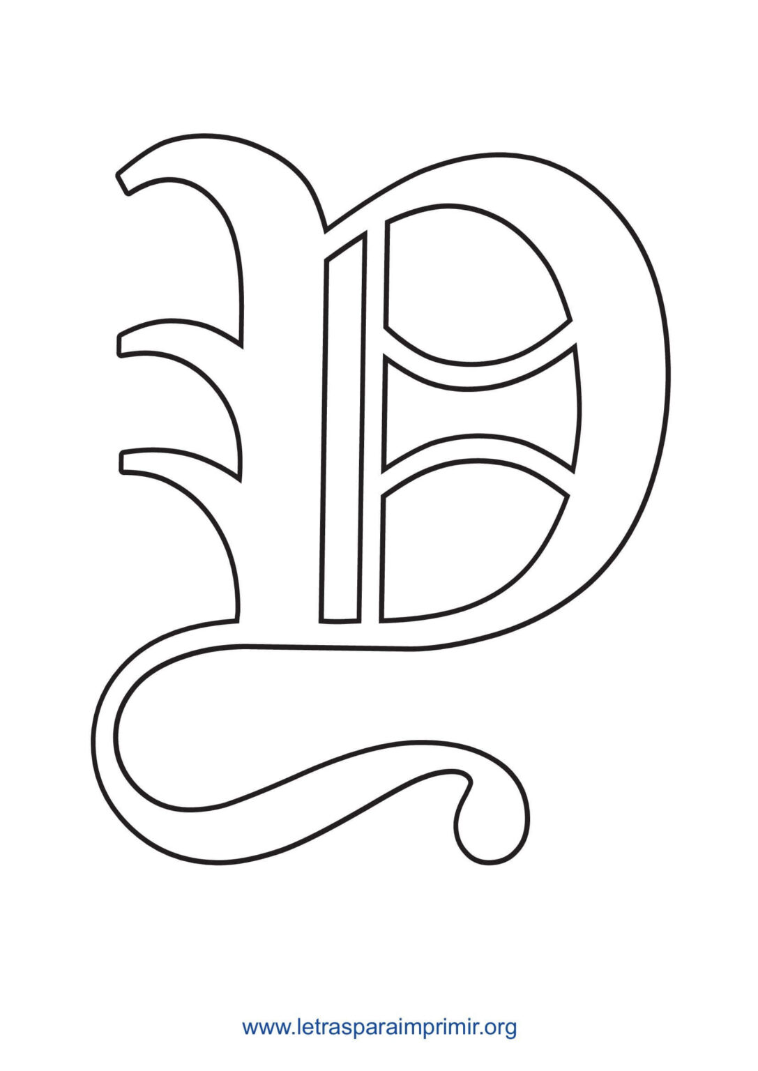 letras Y para imprimir - Letras para imprimir