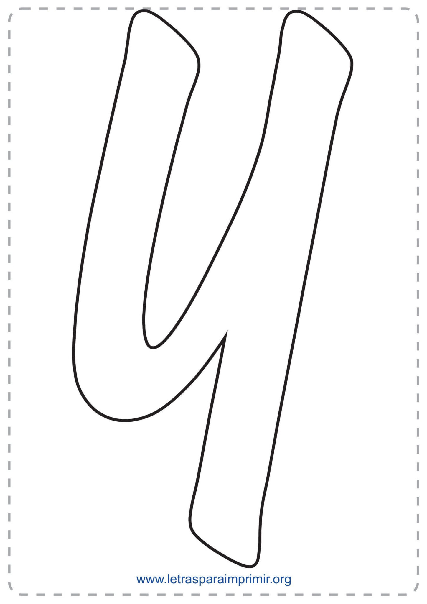 letras Y para imprimir - Letras para imprimir