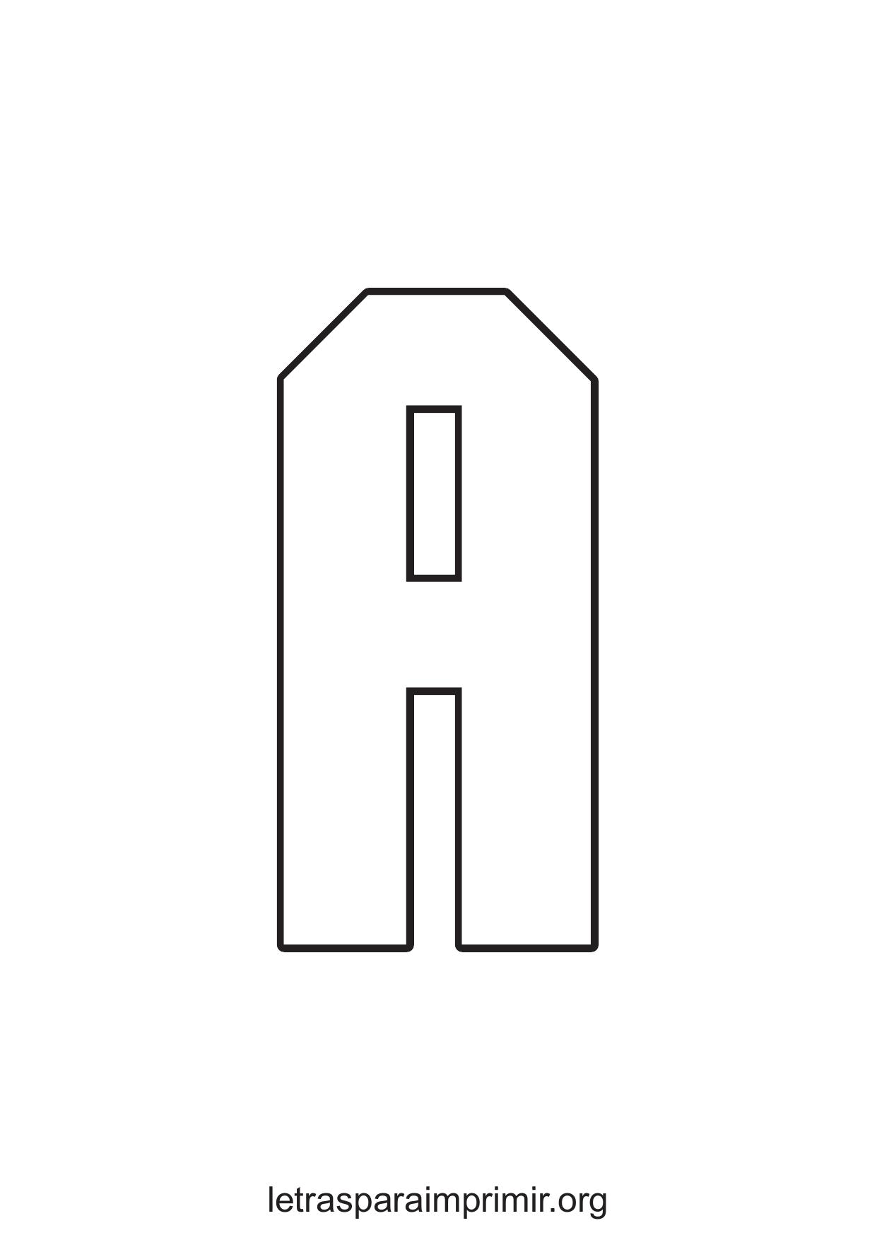 Letras para rellenar e imprimir - Letras para imprimir